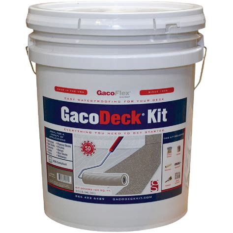 Gacoflex Gacodeck Adobe Elastomeric Deck Coating 35 Gal Kit