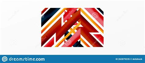 Vector Geometric Abstract Background Design Stock Vector Illustration Of Dynamic Geometric