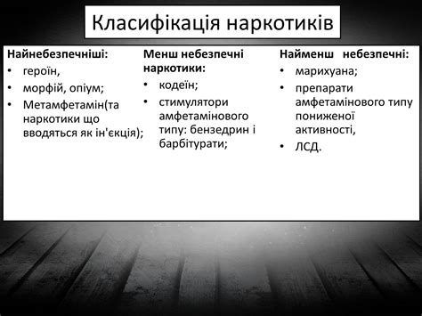 Презентація на тему Вплив наркотиків на здоровя людини варіант 1 — презентації з біології