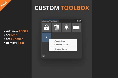 my second unity utility tool has just been released custom toolbox