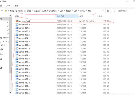 Windows Ffmpeg Nginx Videojs 实现rtmp推流拉流及hls推流拉流直播js Hls推流 Csdn博客