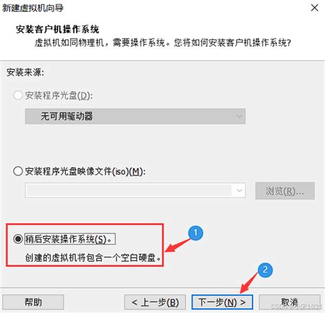 在虚拟机中安装linux详细教程 csdn博客