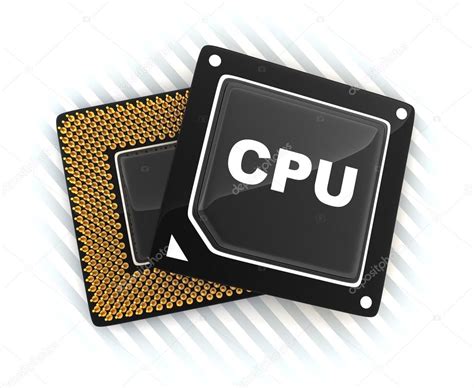 Two CPU Stock Photo Vladru 46501911