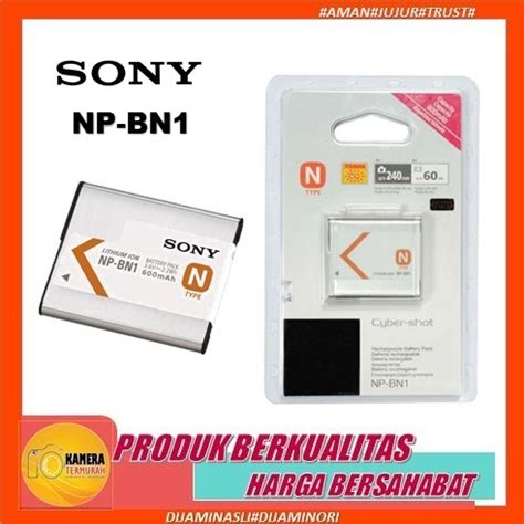 Jual Baterai Sony Np Bn Shopee Indonesia