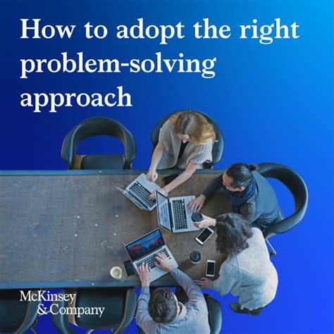 Mckinsey And Company On Linkedin The Mckinsey Guide To Problem Solving