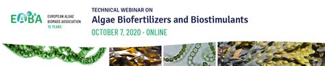 Algae Biofertilizer And Biostimulants Algae Workshops