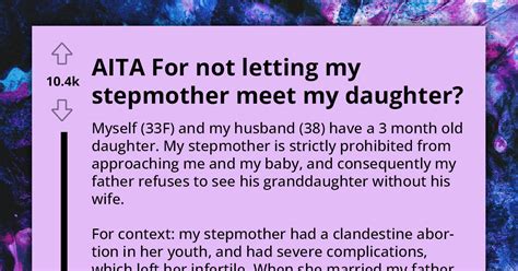 Woman Deals With Her Stepmom Who S Obsessed About Motherhood To The Point Of Creepiness By