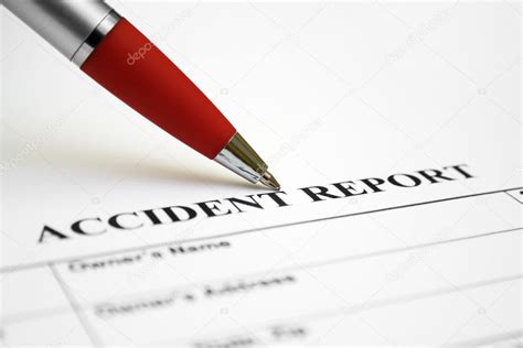 Accident Report Stock Photo By Alexskopje 6484939