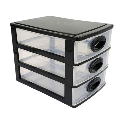 Комод на 3 ящика Irak Plastik міні 27 19 20 см 5256 — купити на Eva Ua гіпермаркет краси