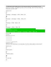 CS 4408 SELF QUIZ UNIT 2 Docx A Controller Must Keep Track Of The Rolling History Of The