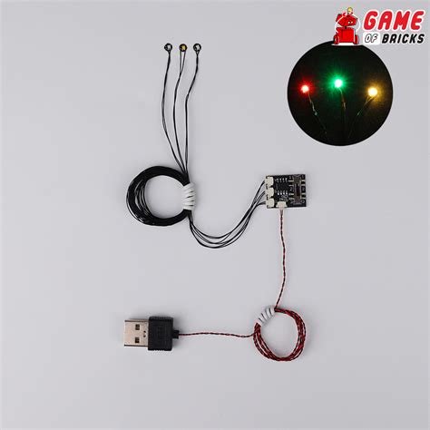 Traffic Light Effect Board Featuring 3 Effects Game Of Bricks Usa