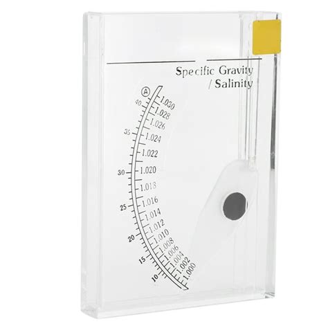 Salinity Tester Specific Gravity Test Accurate Safe Sea Hydrometer