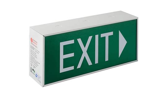 Maxspid Emergency Exit Light Double Sided Boxster Bhd M W5100 Singapore Eezee