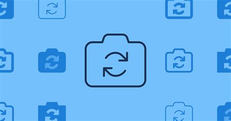 Camera Rotate Thin Icon Font Awesome