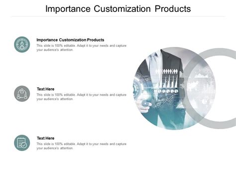Importance Customization Products Ppt Powerpoint Presentation