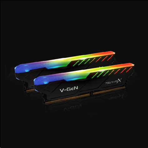 Jual DDR4 8GB 16GB 32GB 64GB 2666MHz 3000MHz 3200MHz 3333MHz 3600MHz V GeN Tsunami X RGB RAM