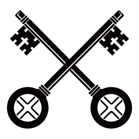 Cross Keys Illustrations Royalty Free Vector Graphics And Clip Art Istock