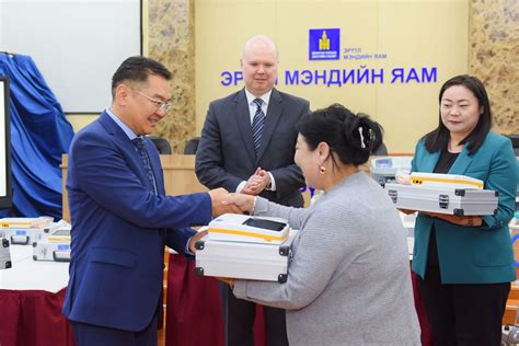 ДЭМБ аас 21 аймагт 255 9 сая төгрөгийн өртөг бүхий тоног төхөөрөмж хүлээлгэн өглөө ТАС МН