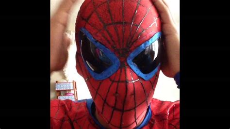 Homemade The Amazing Spiderman Suit Youtube