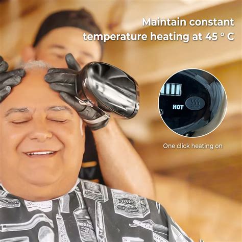 Cordless Handheld Vibration Massager Usb Rechargeable With Heat For