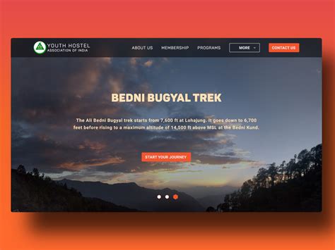 Daily Ui Challenge 3 Landing Page Above The Fold By Yash Desai On Dribbble