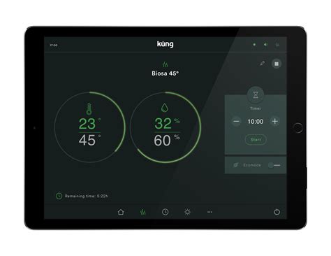 iot sauna control iqonics