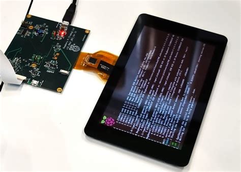Raspberry Pi Touchscreen Lcd Display Production Starting Before Years End