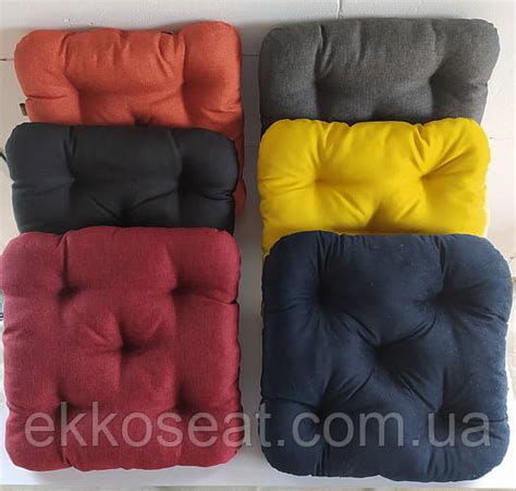 Купити Подушка на стілець 40х40х7см. Різні кольори. Подушки на стільці ...