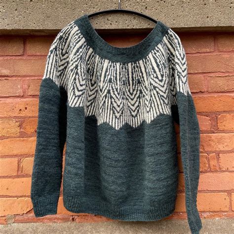 Test Knit Done Rknitting