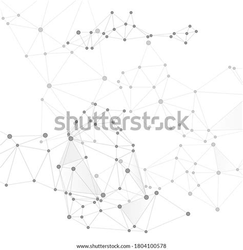 Geometric Plexus Structure Cybernetic Concept Network Stock Vector Royalty Free 1804100578