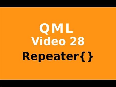 QML 28 Repeater YouTube