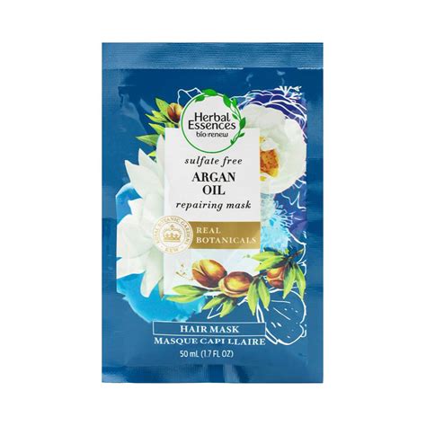Herbal Essences Argon Oil Real Botanicals Hair Mask 50ml The Reject Shop