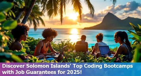 Coding Bootcamps With Job Guarantee In Solomon Islands In 2025