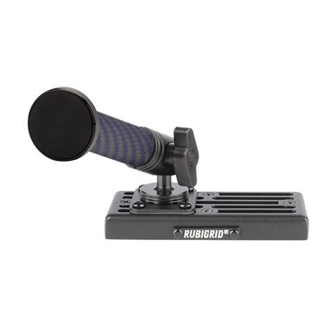 Rubigrid® Universal Dash Mount Phone Device Holder With 2 Ball Capac