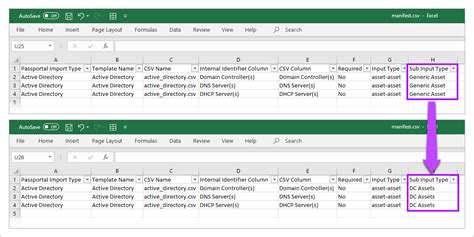 Import Manifest