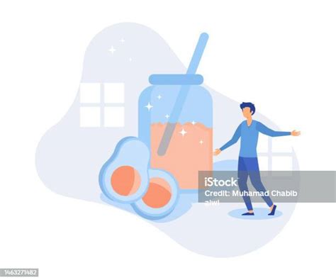 지속 가능한 라이프 스타일 그림입니다 플라스틱 쓰레기를 재활용 쓰레기통에 모으고 폐기물을 제로화하기 위해 노력하며 완전채식을