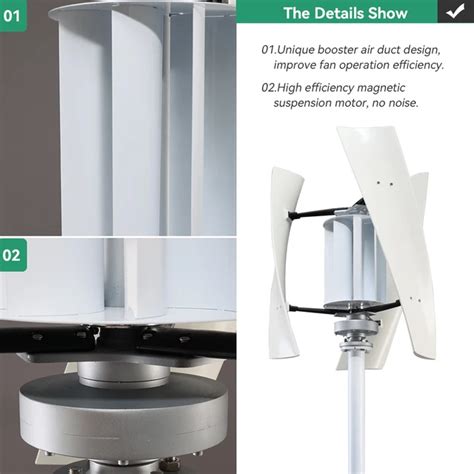 Wind Turbine 5kw Generators 12v 24v 48v 3 Blades Outdoor Windmill 5000w