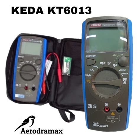 Keda Kt6013 Digital Capacitance Multimeter Shopee Malaysia