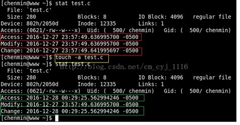 linux之touch命令详解 touch t csdn博客