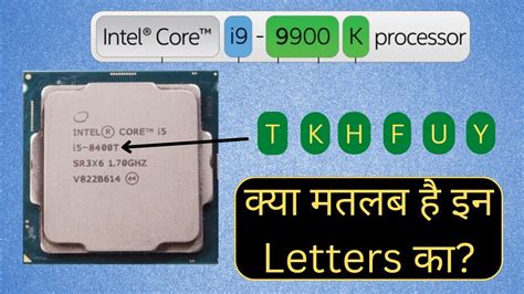 Intel Processors Cpu Suffix Letters Meaning In Hindi Meaning Of Letter K H F U And T In Intel
