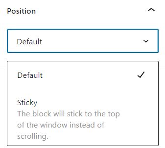 Stack Block Documentation WordPress Org