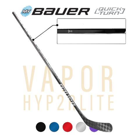 Bauer Custom Hyperlite 2 Hockey Stick Int Quick Turn