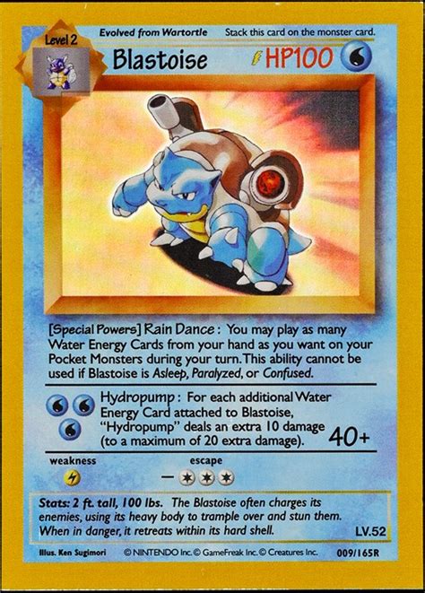 Counterfeit Card Alert Test Print Blastoise Cgc