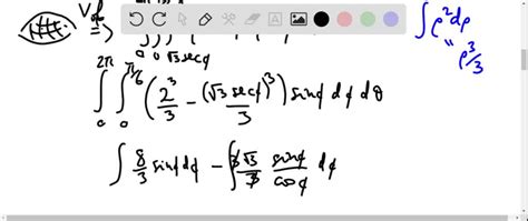Solved Volume Find The Volume Of The Solid Cut From The Sphere X 2 Y 2