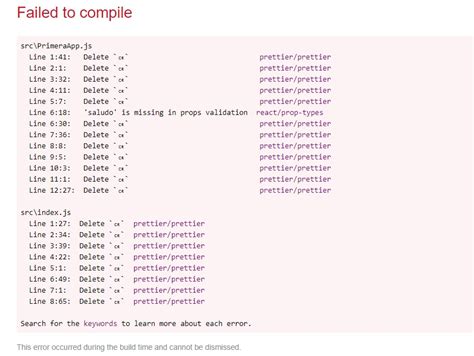 visual studio error con prettier en React Stack Overflow en español