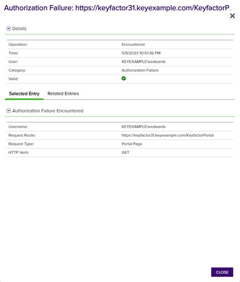 Audit Logging Specifics