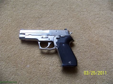 Pistols Sig Sauer P220 Nickel