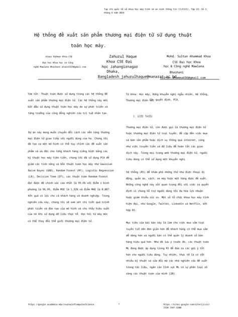 Ecommerceproductrecommendationsystem 1 Pdf