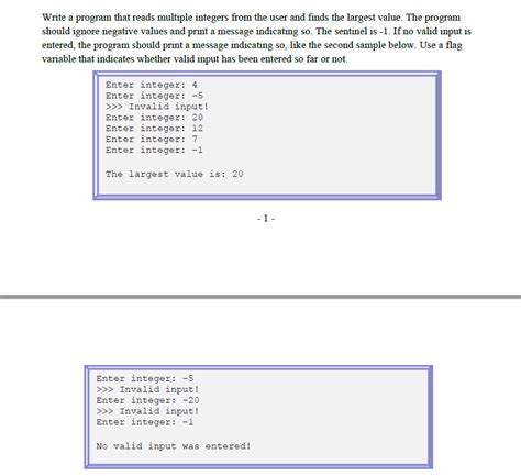 Solved Write A Program That Reads Multiple Integers From The