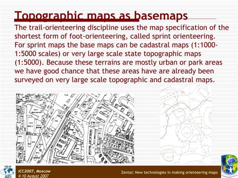 PPT New Technologies In Making Orienteering Maps PowerPoint Presentation ID